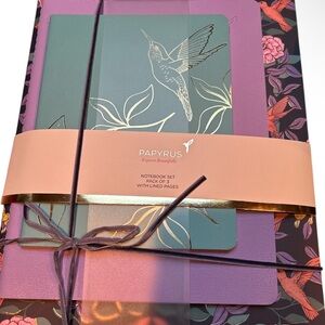 Papyrus | Office | Papyrus Hummingbird Notebook Set In Teal And Purple ...